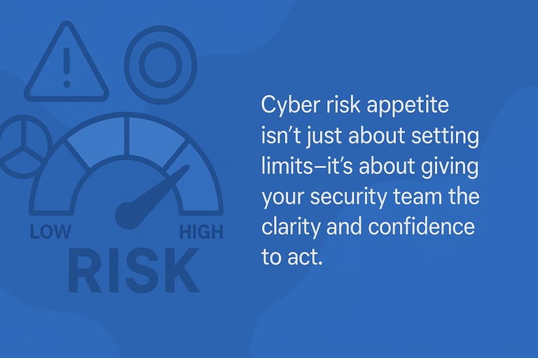 How to Define Cybersecurity Risk Appetite in a Threat-Heavy World