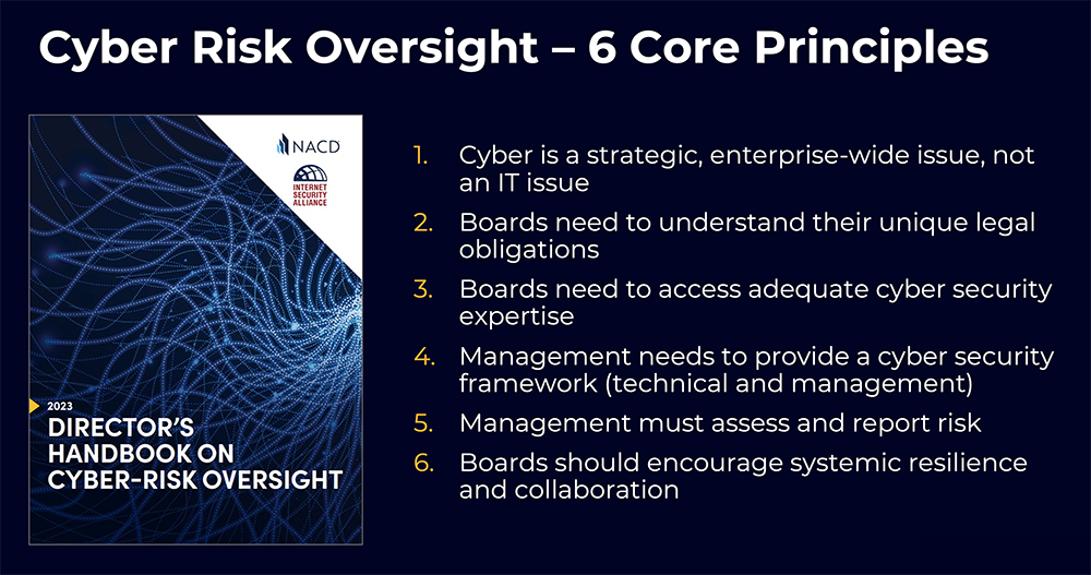 NACD Director’s Handbook Builds Support for Cyber Risk Quantification